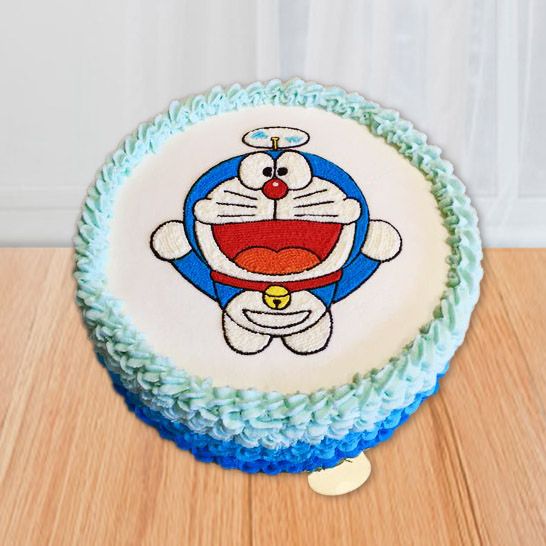 doraemon chocolate cake